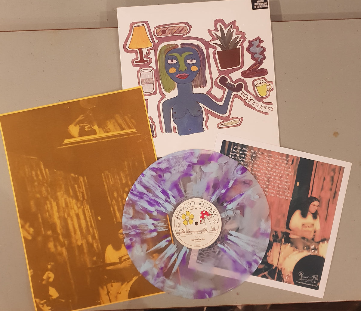 New Release: Marlon Bando LP – Buttercup Records